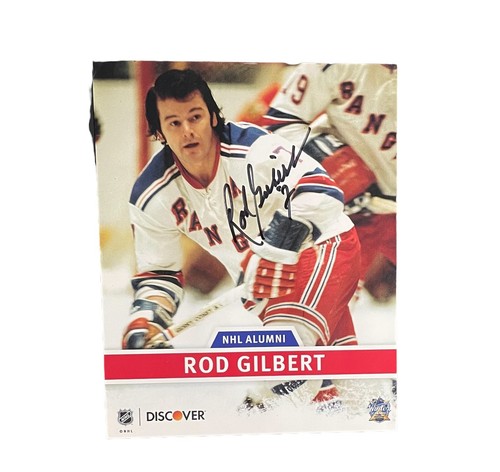 Rod Gilbert New York Rangers Signed NHL 8x10 *Signed At Winter Classic ...