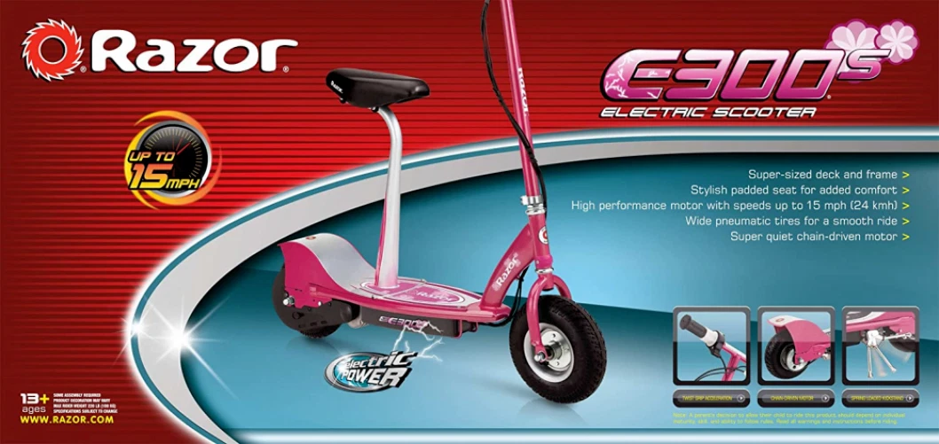 Razor Electric Scooter Pink