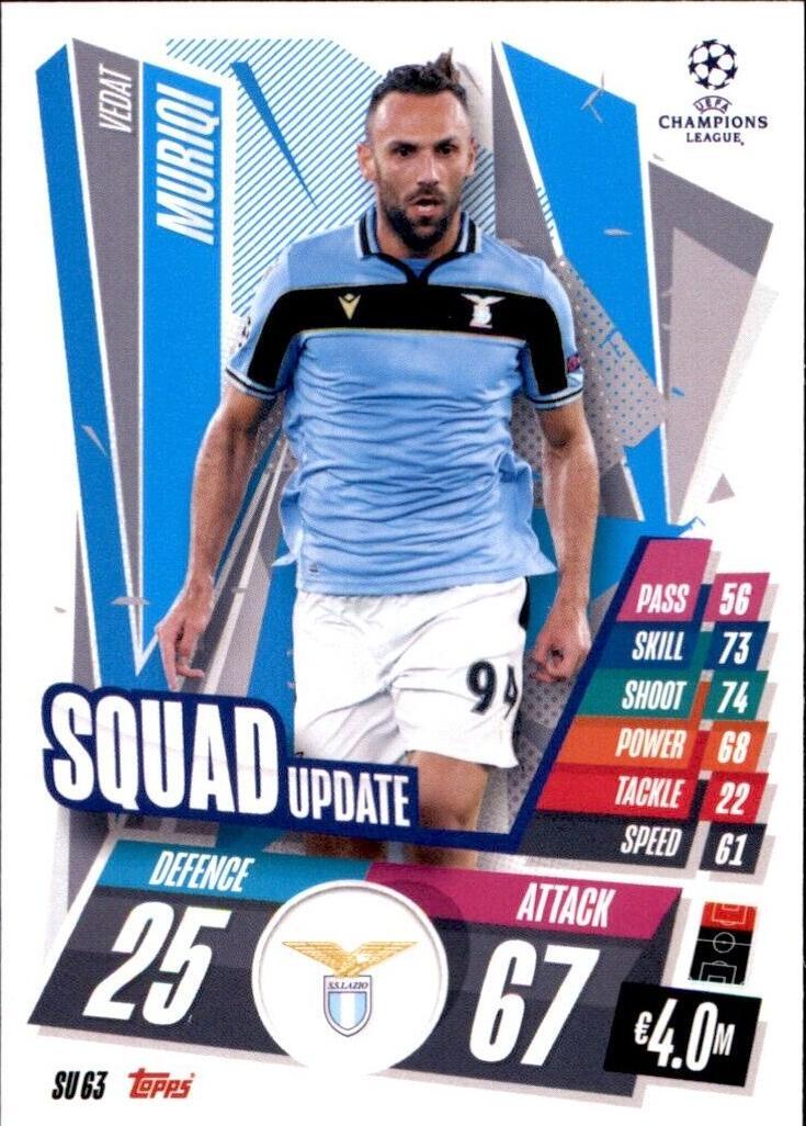 2020-21 Topps Match Attax UCL Extra - Squad Update Vedat Muriqi #SU 63 ...