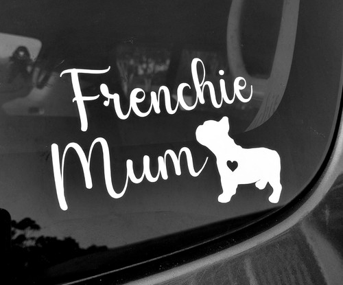 French Bulldog Vinyl Car Decal Sticker | eBay Australia