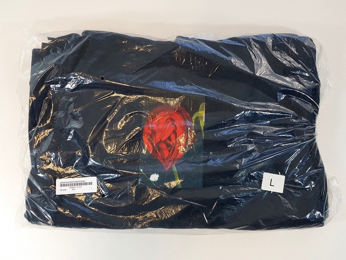 Supreme Araki Rose Hooded Sweatshirt Navy Size Large Hoodie Supreme Araki Rose Hooded Sweatshirt Navy Size Large Hoodie
