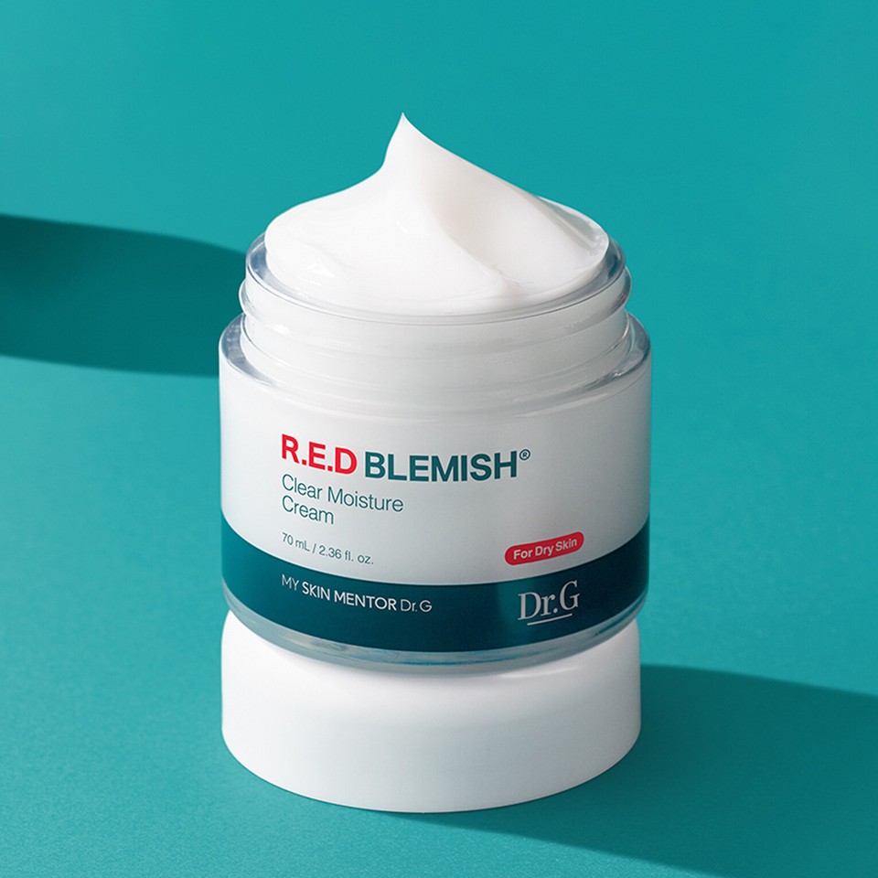 DR.G Red Blemish Clear Moisture Cream 70ml+30ml Set K-Beauty | eBay
