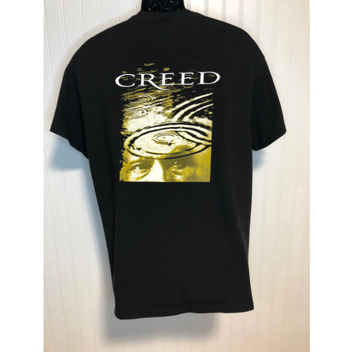 Creed Vintage Rock Band Black Short Sleeve Graphic T-shirt | eBay