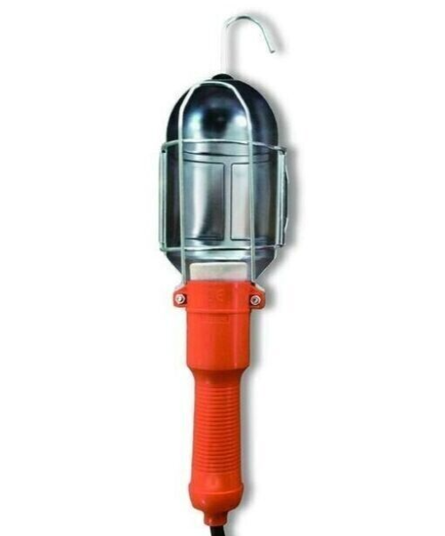 Inspection Lamp 240v Mains Light With Hanging Hook - 5m Lead - Camping ...