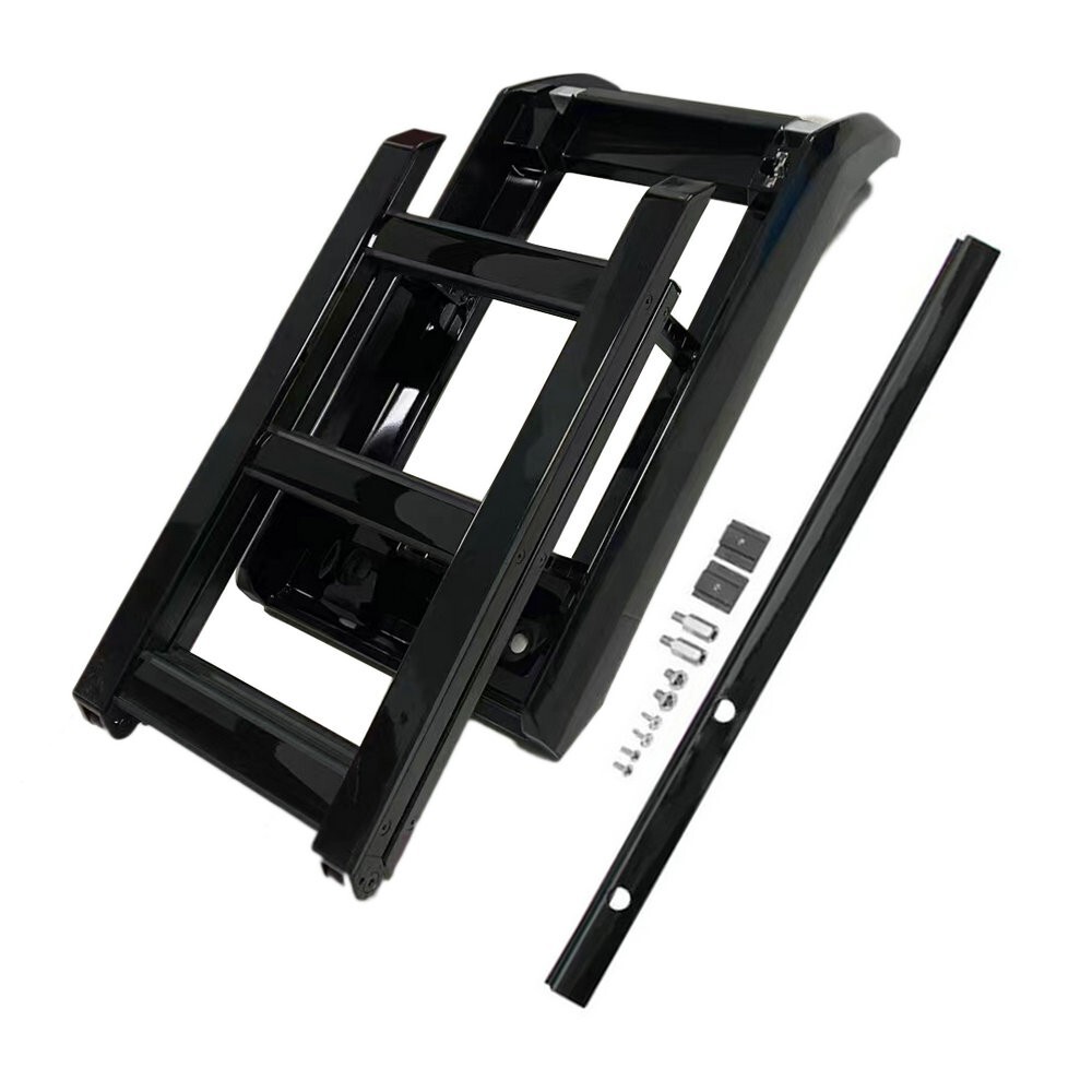 Side Roof Rack Liftable Access Ladder Fit For LR Defender 110 2020-2025 ...