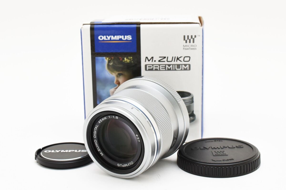 Olympus M.Zuiko Digital 45mm f1.8 Lenses with Box From Japan Olympus M.Zuiko Digital 45mm f1.8 Lenses with Box From Japan