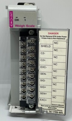 Hardy Instruments HI 1769-WS Allen Bradley CompactLogix Weigh Scale ...