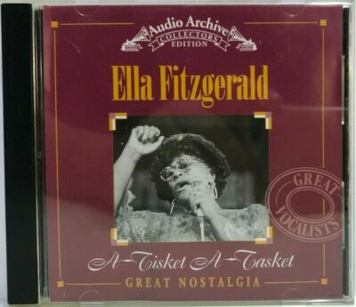 Ella Fitzgerald A Tisket A Tasket - CD - 13 TRACKS | eBay Australia