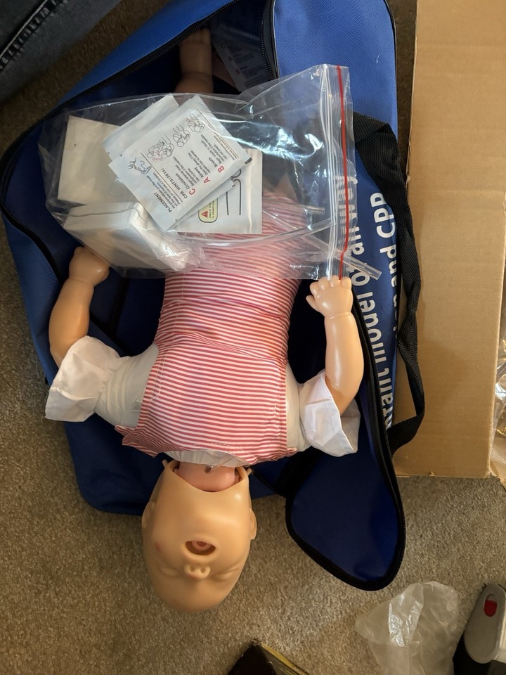 Vevor Baby Infarction Model Infant Airway Obstruction Training Manikin ...