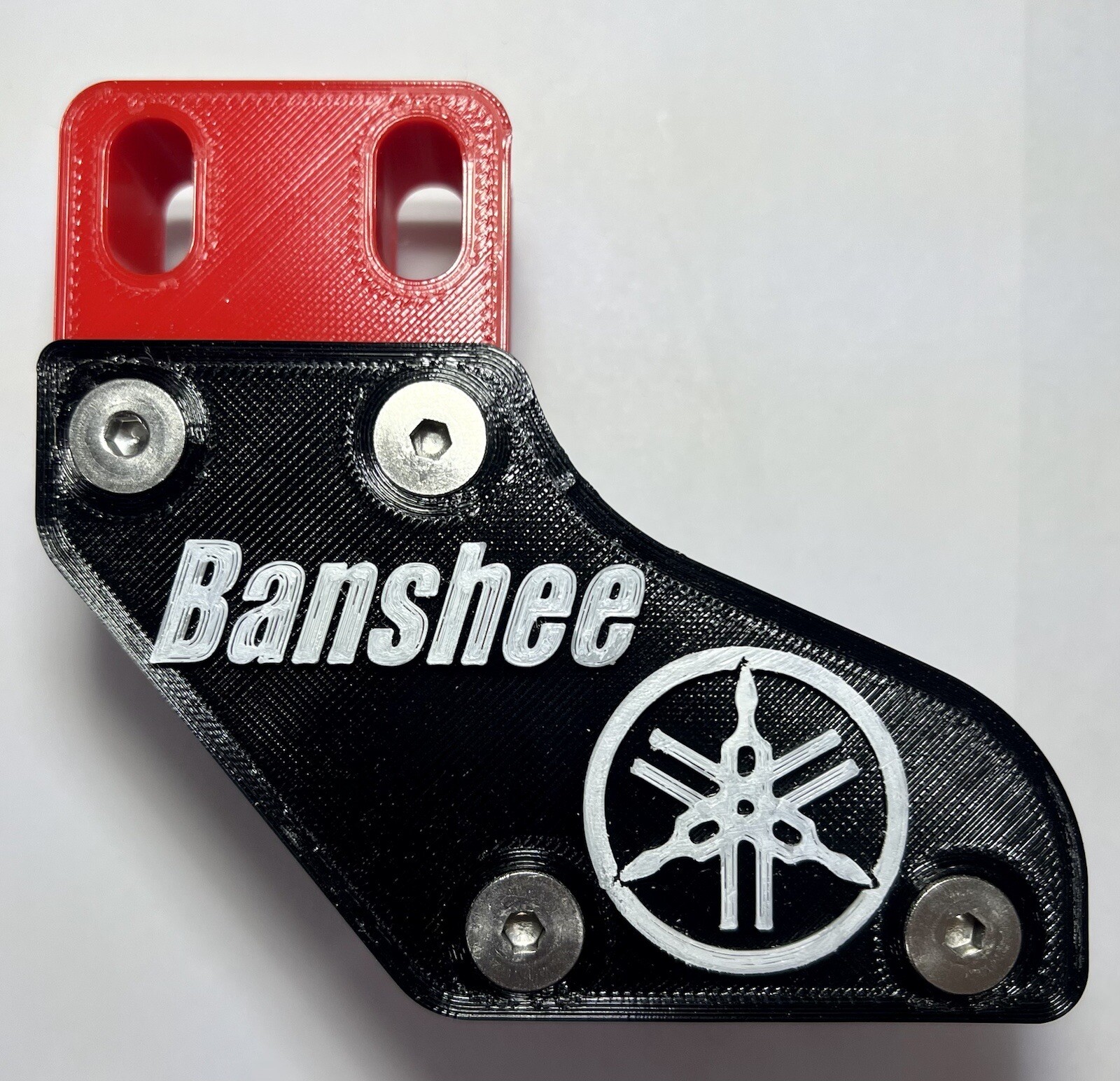YAMAHA BANSHEE SWINGARM CHAIN GUIDE SLIDER 1987-06 APC RACING RED SP ...