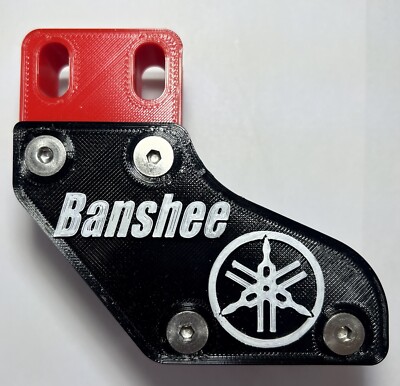 YAMAHA BANSHEE SWINGARM CHAIN GUIDE SLIDER 1987-06 APC RACING RED SP ...