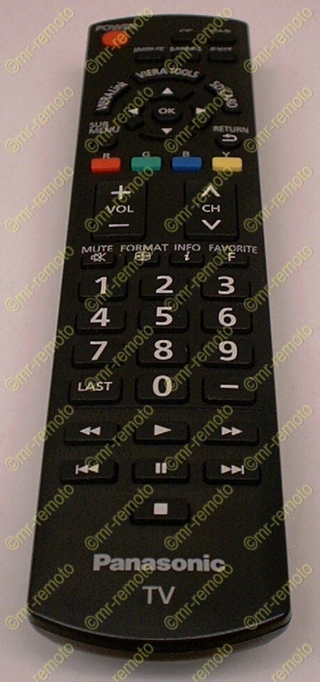 PANASONIC Remote Control TC-26LX14 TC-32LX14 TC-L32X1 TC-L32S1 TC-L26X1 ...