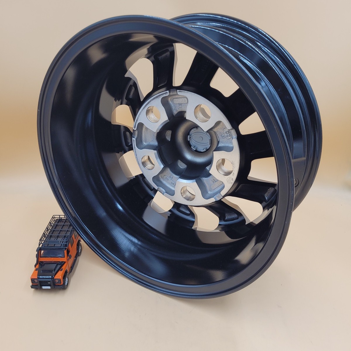 Land Rover Defender Black Sawtooth Style Alloy Wheel 16quot X 5 X