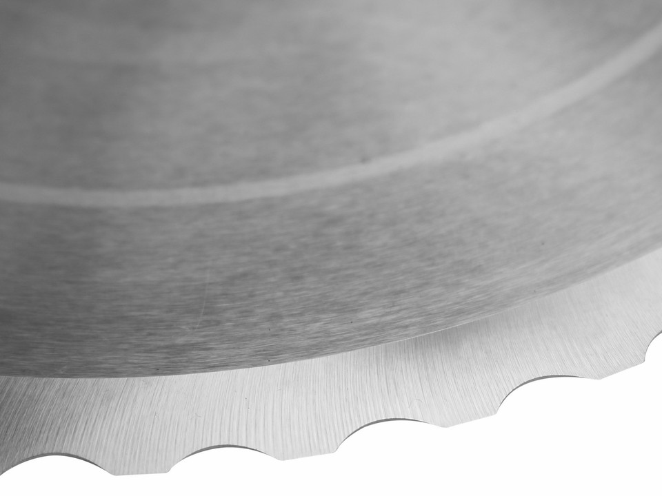 Toledo Hydraulic Hose Cut Off 7" X 3/4" Arbor Notched Scalloped Blade ...