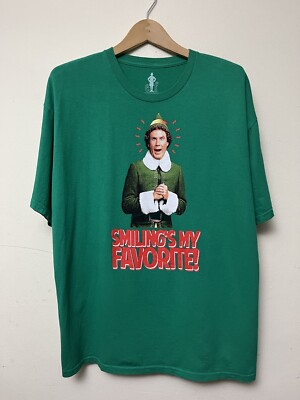 Elf The Movie Will Ferrell T Shirt Size Adult XL Christmas Movie Promo ...