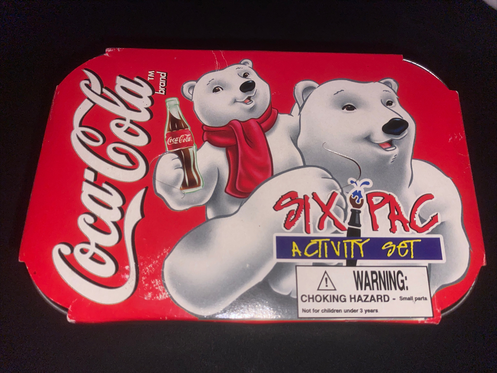 COCA COLA Six Pack ACTIVITY ART SET -Have a Coke - 50 Coke Art Elements ...