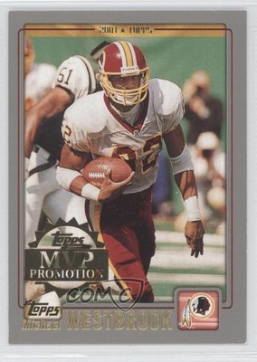 2001 Topps MVP Promotion Sweepstakes Entry /100 Michael Westbrook | eBay