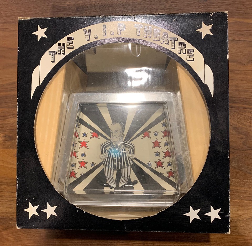 Vintage 1970 Spiro Agnew VIP Theatre Dancing Music Box - New in Box ...