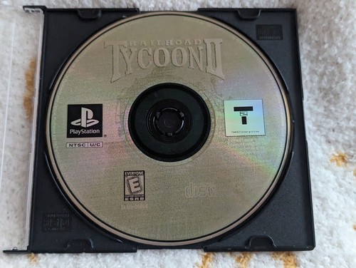 Railroad Tycoon 2 Authentic Game Sony PlayStation 1 PS1 PSOne 2 Works ...