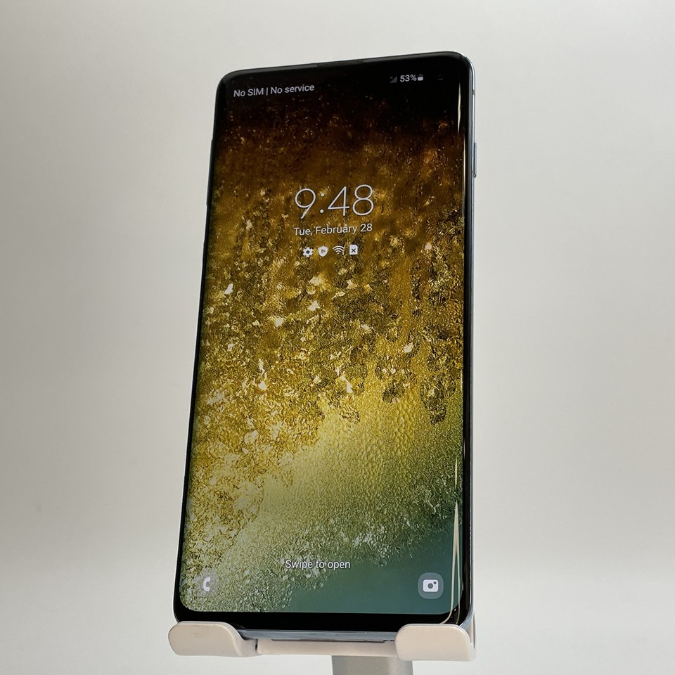 Samsung Galaxy S10 Sm G973u 128gb Prism Blue Verizon Unlocked
