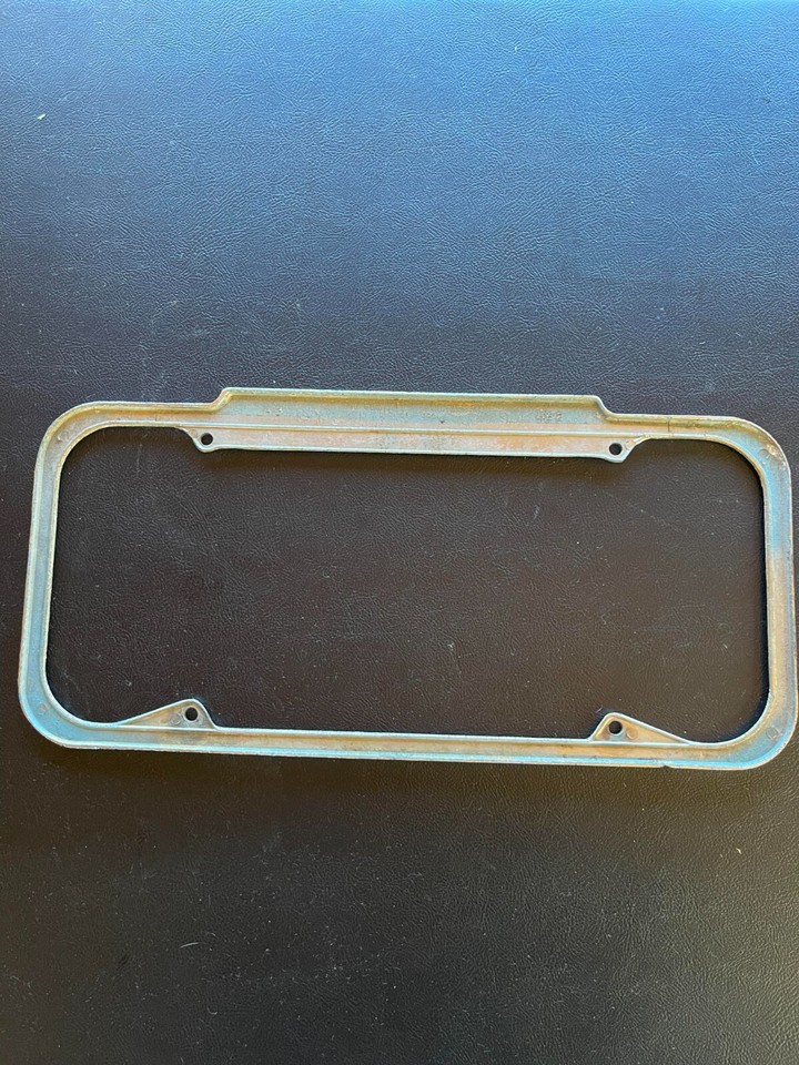 allen ledford napa pontiac license plate frame 1940s-1950s | eBay
