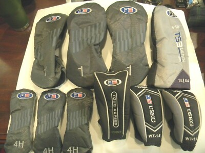 10 U.S. KIDS HEAD COVERS DRIVERS, FWY'S HYBRIDS SOME NEW SOME PRE-OWNED ...