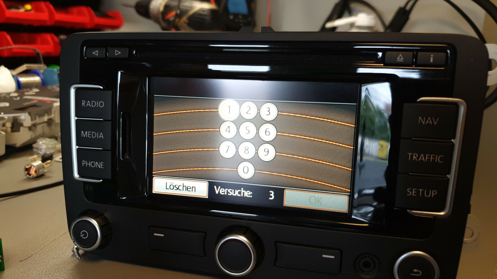 Navi RNS 315 Display Hintergrundbeleuchtung Reparatur. | eBay.de