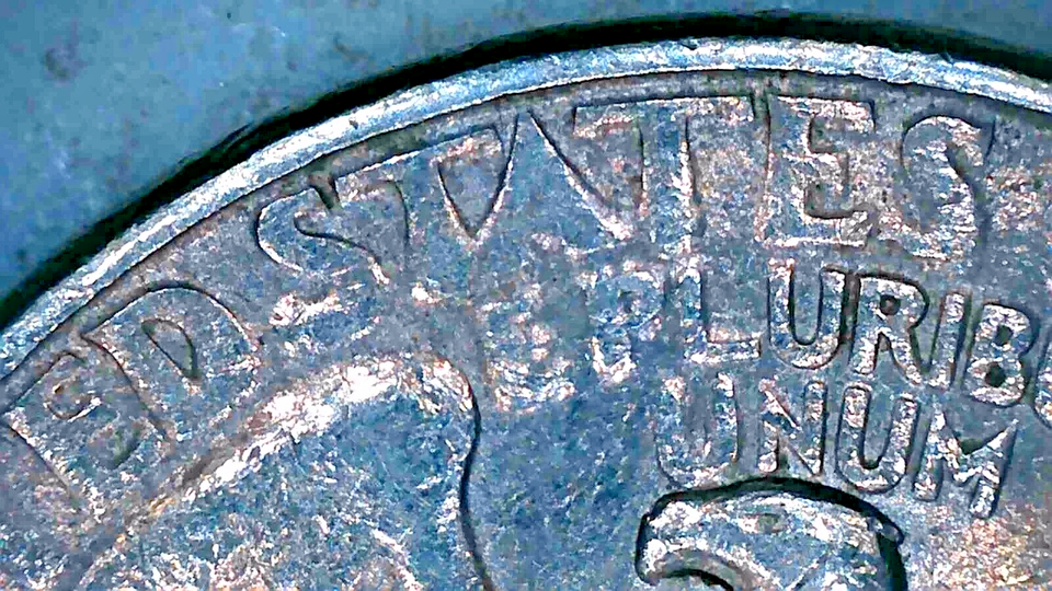 1994 'P' Washington Quarter Many Errors: Wide Letters w/ overlap, Die ...