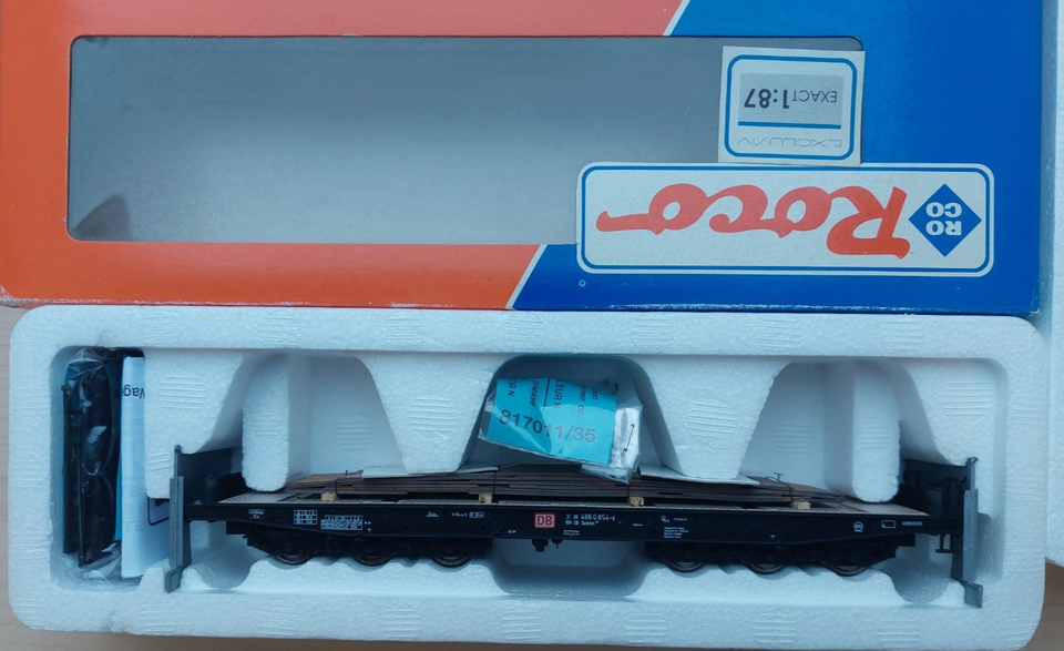 Roco 3x Güterwagen H0 der DB und DB AG - 46195, 67712 und 46549 | eBay.de