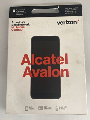 Alcatel Avalon V 5059S 16GB 5.3" Locked for Verizon Black Open Box | eBay