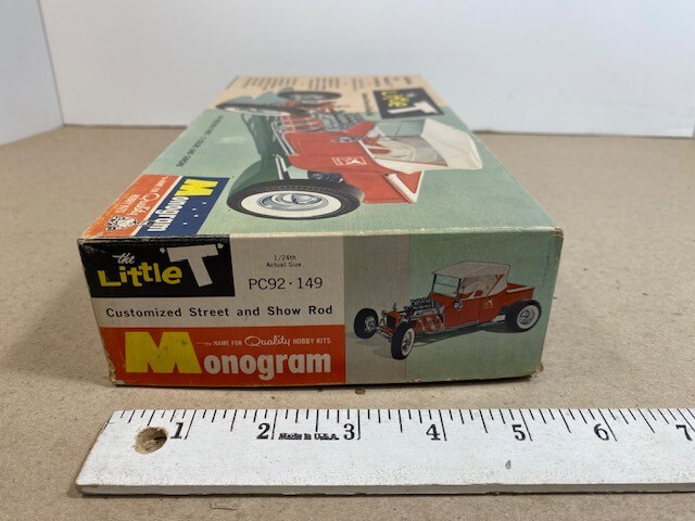 VINTAGE!! RARE!! Monogram The Little “T” Model Kit 1/24 Kit#PC92-149 ...