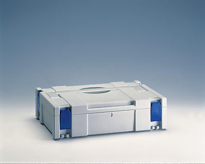 TANOS Systainer Classic SYS 1 licht grau koppelbar mit FESTOOL Mafell ...