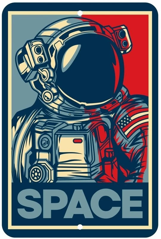 The Astronaut At Space Bar