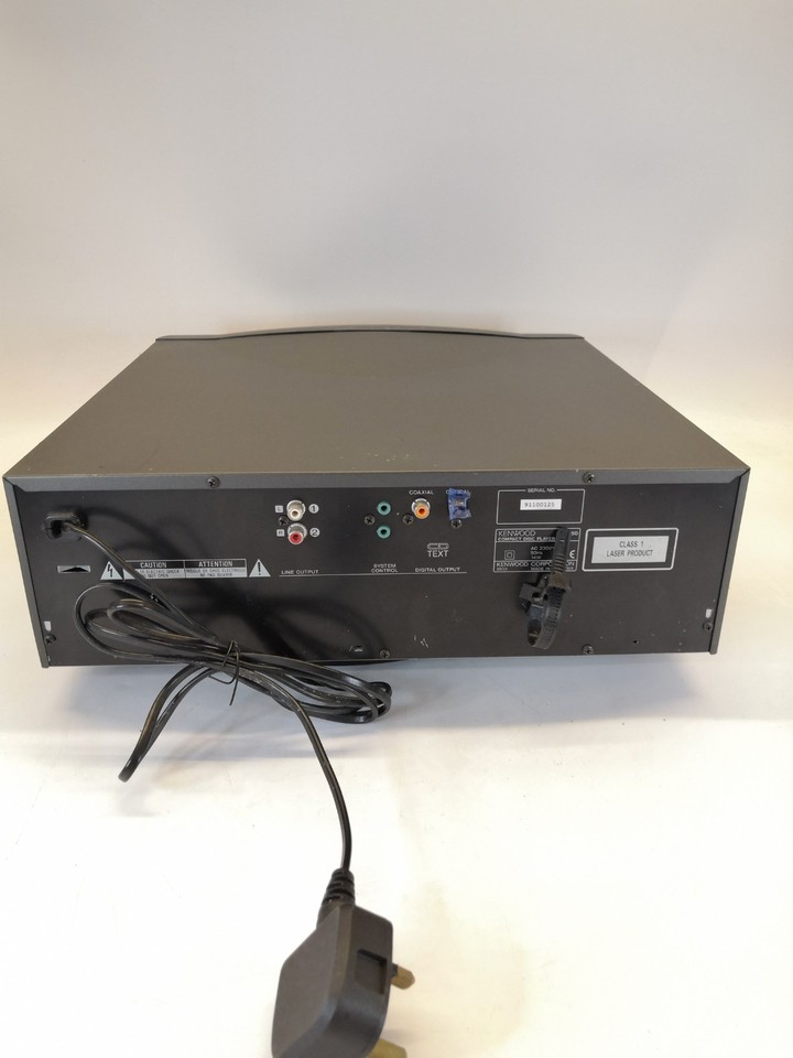 KENWOOD D-R350 21 Series 5 Disc Compact Disc CD Player HiFi Separate ...