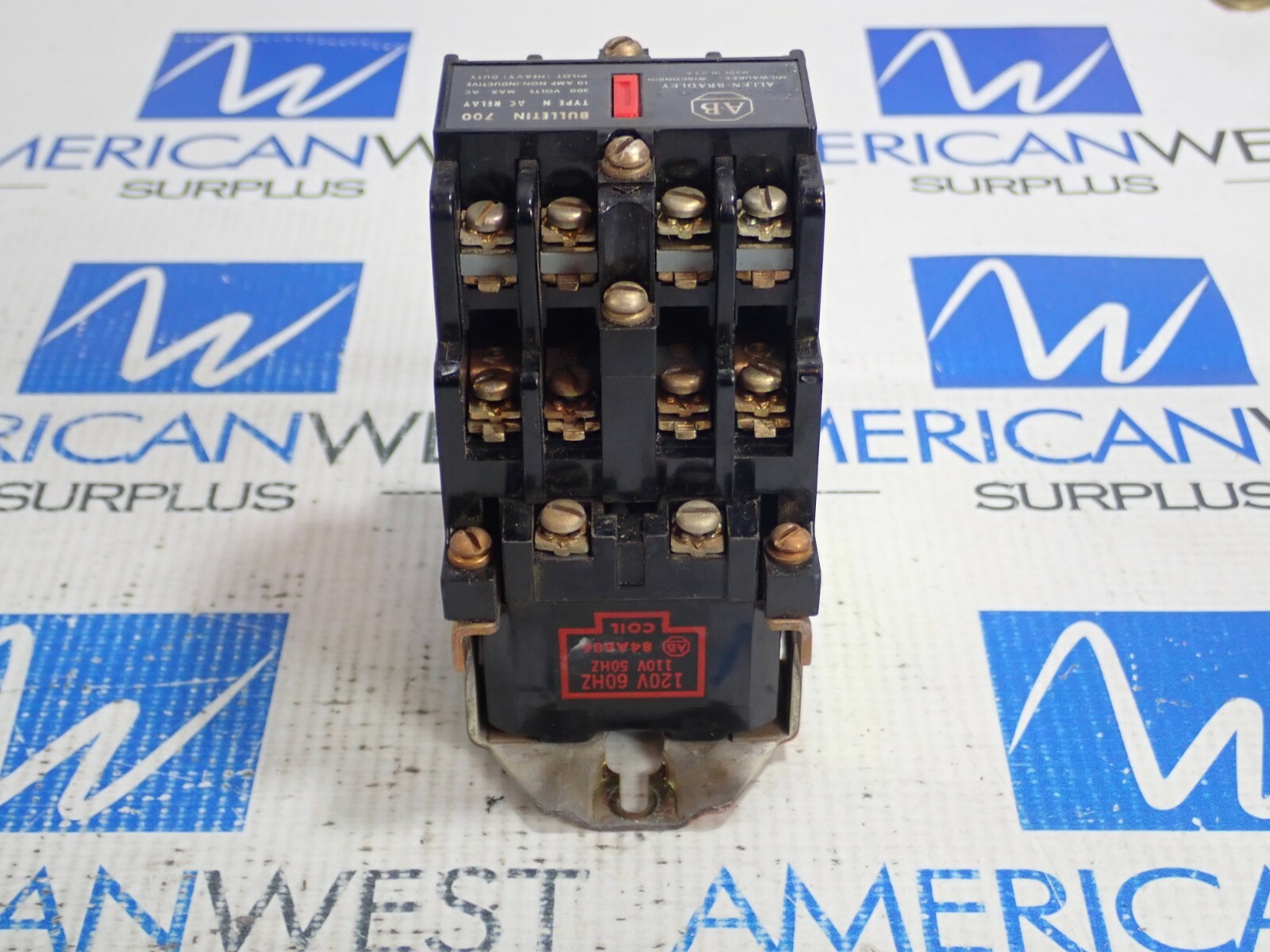 ALLEN BRADLEY 700-N800A1 SERIES C BULLETIN 700 TYPE N AC RELAY | eBay