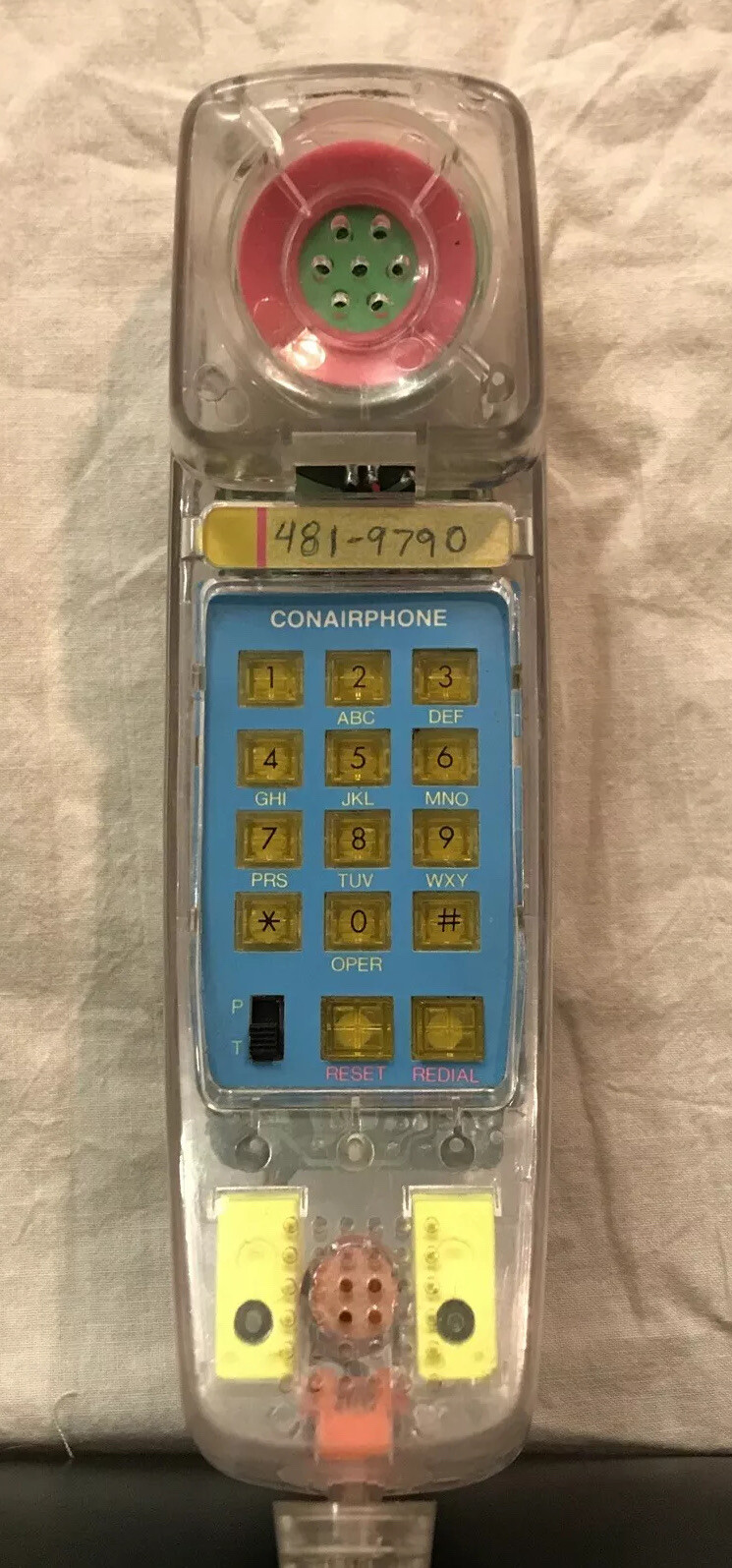Vintage clear Conair Phone retro 80/90’s | eBay