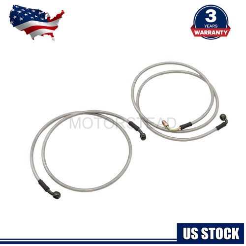 Front/Rear Brake Lines For Polaris RZR 800/S 800/4 800/XP 900 1068 ATV ...