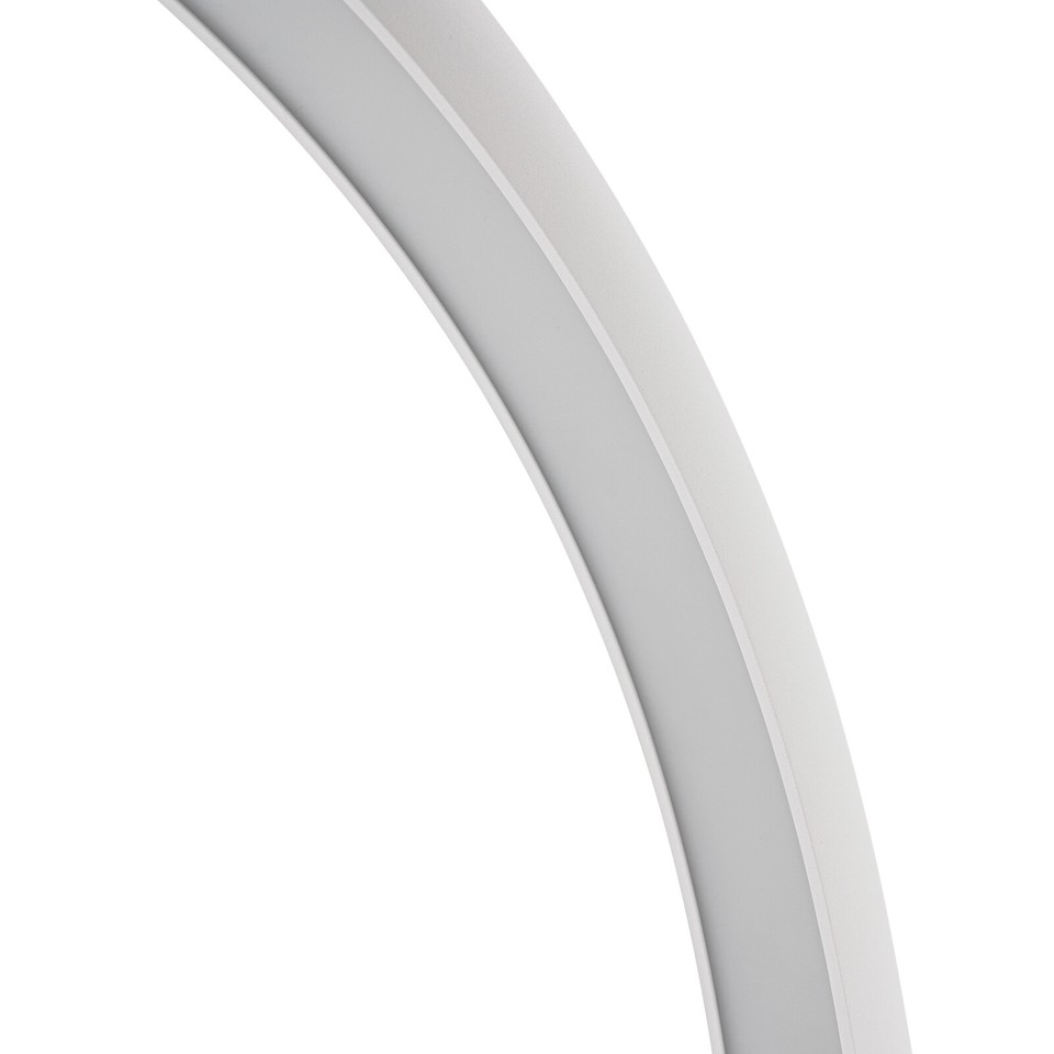 2400 Lumen White Half Moon Shaped LED Beauty Lamp Half-Shaped Nail Desk ...