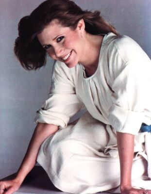 Carrie Fisher Smiling And Sensual 8x10 Picture Celebrity Print | eBay