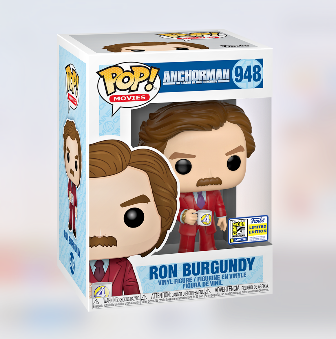 Ron Burgundy in Red Suit - 2020 SDCC Exclusive | eBay