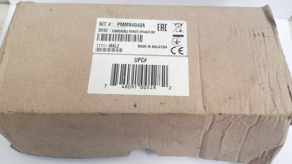 MOTOROLA PMMN4040 - SUBMERSIBLE REMOTE SPEAKER MICROPHONE WATERPROOF | eBay