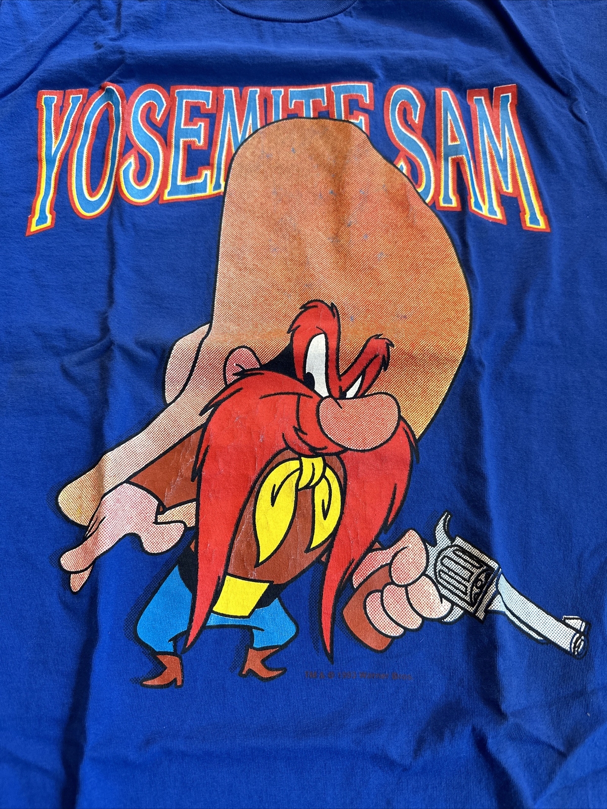 Vintage Yosemite Sam 1993 Warner Bros T Shirt Adult L… - Gem