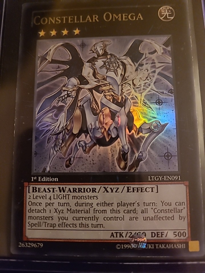 YUGIOH CONSTELLAR OMEGA ULTRA RARE LTGY-EN091 1ST EDITION | eBay