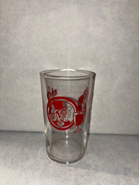 Vintage 1940s National Bohemian Hans Flato Beer Glass 4.5" Natty Boh ...