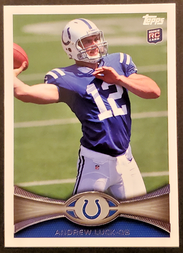 Andrew Luck 2012 Topps Rookie (RC) #140 Indianapolis Colts | eBay
