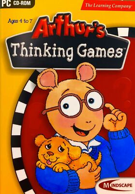 Ee7 Brand New Sealed-Arthur's Thinking Games PC CD-ROM The Learning ...