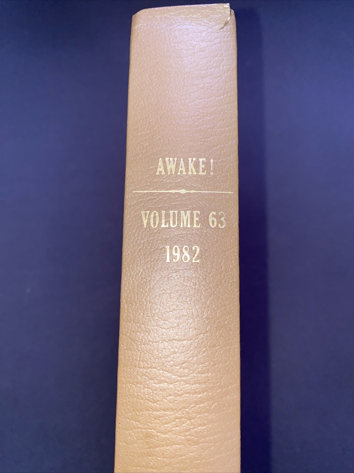 1992 Awake! Magazine Hard Bound - Jehovah's Witness Watchtower Near ...