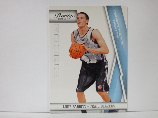 2010-11 Prestige - Draft Picks Rights Light Blue #226 Luke Babbitt /999 ...