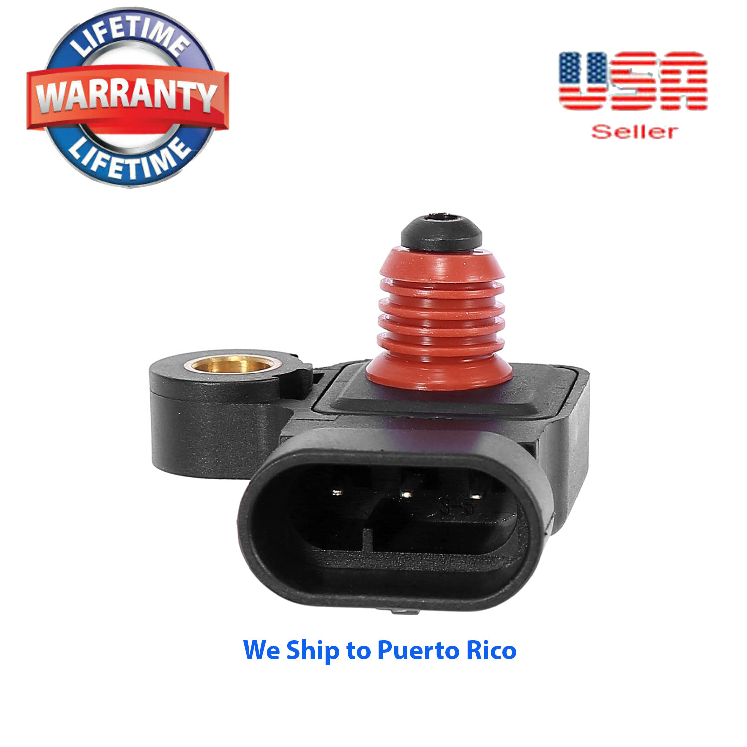 96417830 or 25184082 MAP Sensor Fit:Chevrolet Daewoo Nubira Optra Aveo5 ...