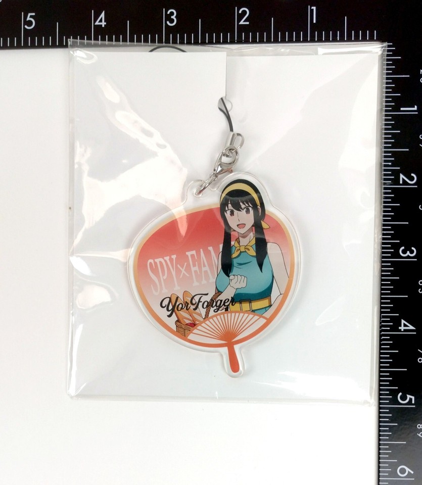 Spy x Family Yor Forger Uchiwa Acrylic Keychain Sega Anime Japan 2 | eBay
